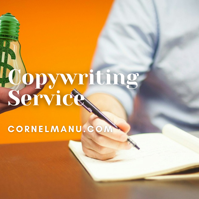 Copywriting Service • Cornel Manu - SEO Expert & Writer