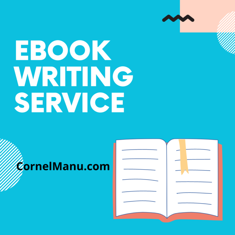 Professional Ebook Writing Service: Get an Ebook With Your Name On It